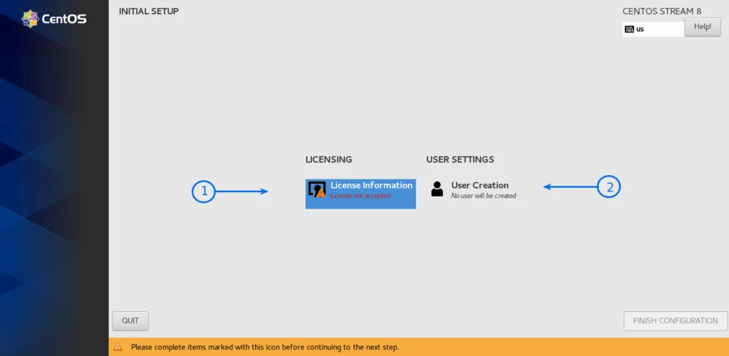 How to Install CentOS Stream 8 x86_64 on VMware - TREND OCEANS