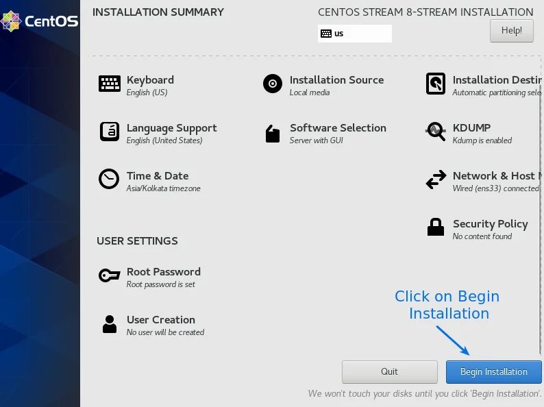 How to Install CentOS Stream 8 x86_64 on VMware - TREND OCEANS