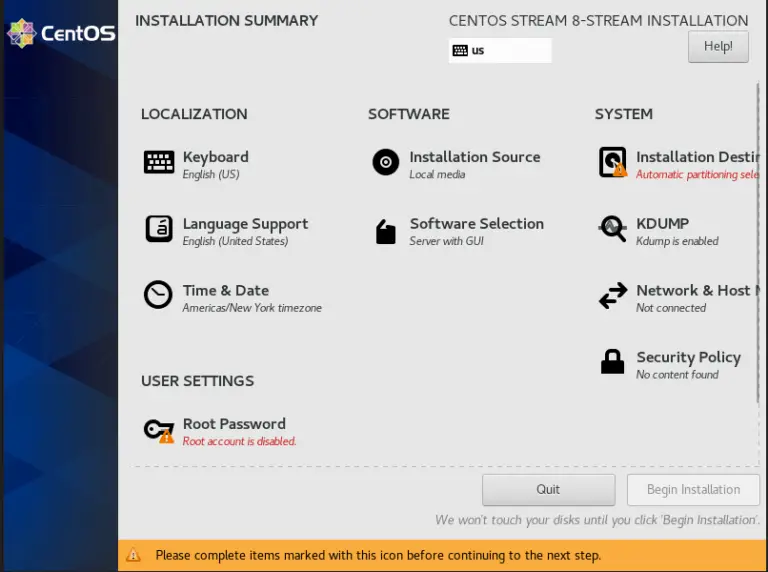 How to Install CentOS Stream 8 x86_64 on VMware - TREND OCEANS
