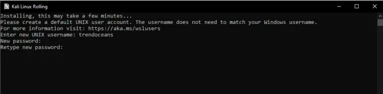 How to Install WSL2 and Kali Linux on Windows 10 and 11 - TREND OCEANS