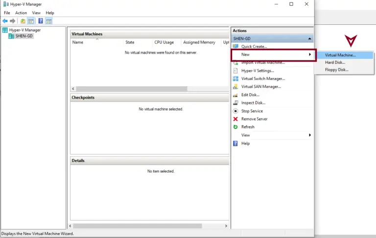 How to enable Hyper-V and create new Virtual Machine - TREND OCEANS