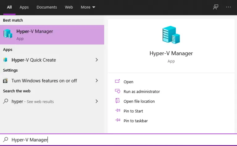 How to enable Hyper-V and create new Virtual Machine - TREND OCEANS