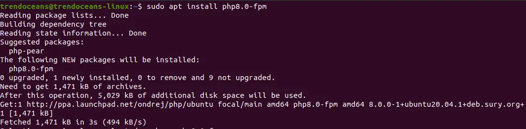 How to Install the latest PHP 8.0 on Ubuntu 20.04 /18.04 - TREND OCEANS