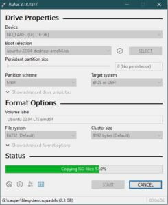How to create a Bootable USB using Rufus for Linux Distributions ...