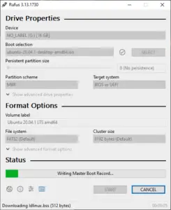 How to create a Bootable USB using Rufus for Linux Distributions ...