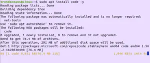 How to Install Visual Code on Linux using .DEB for Ubuntu & Debian - TREND OCEANS