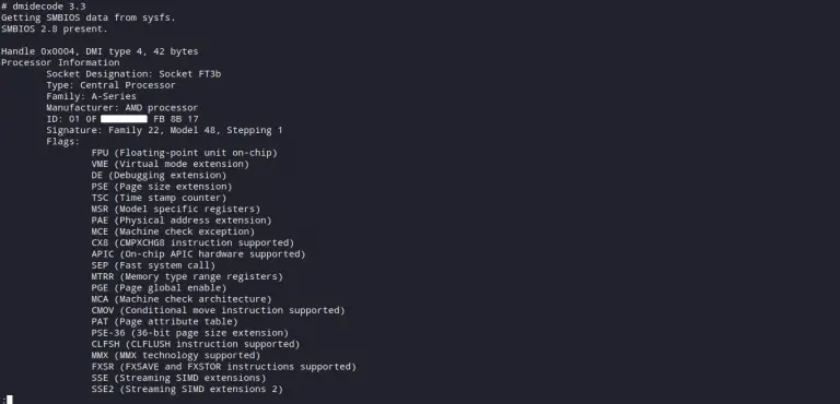 DMIDecode Command Guide with Examples - TREND OCEANS