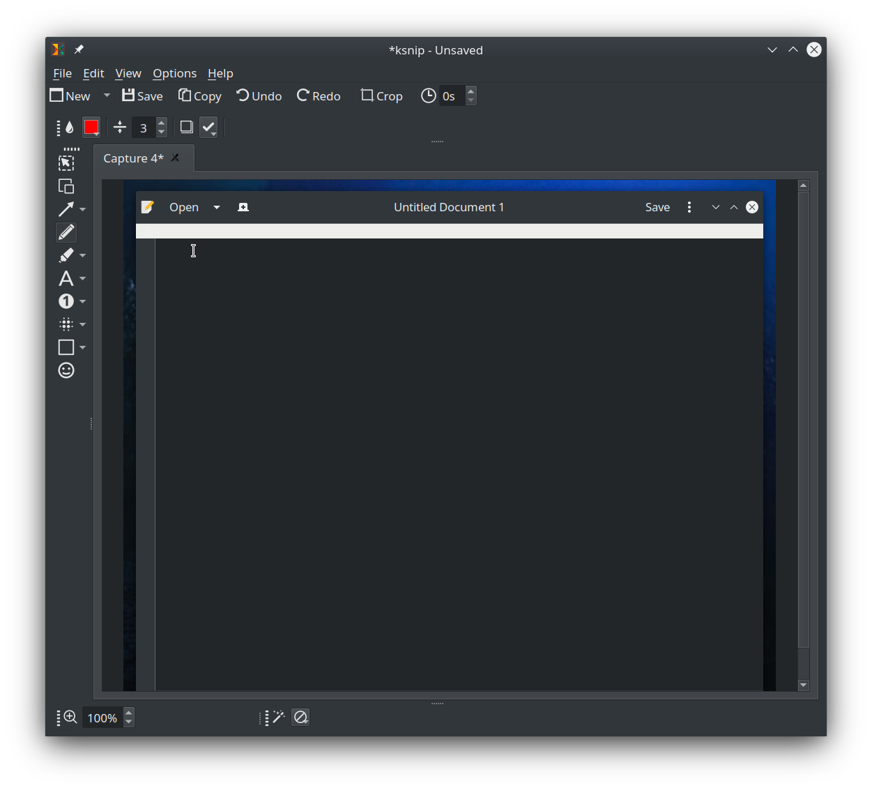 Ksnip: Advance Screenshot and annotation tool - TREND OCEANS