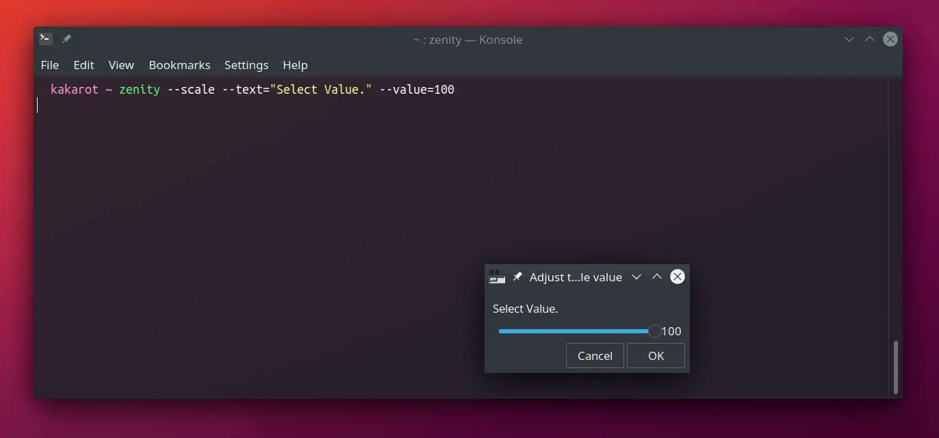 Zenity Create Graphical Gtk Dialog Box In Command Line And Shell