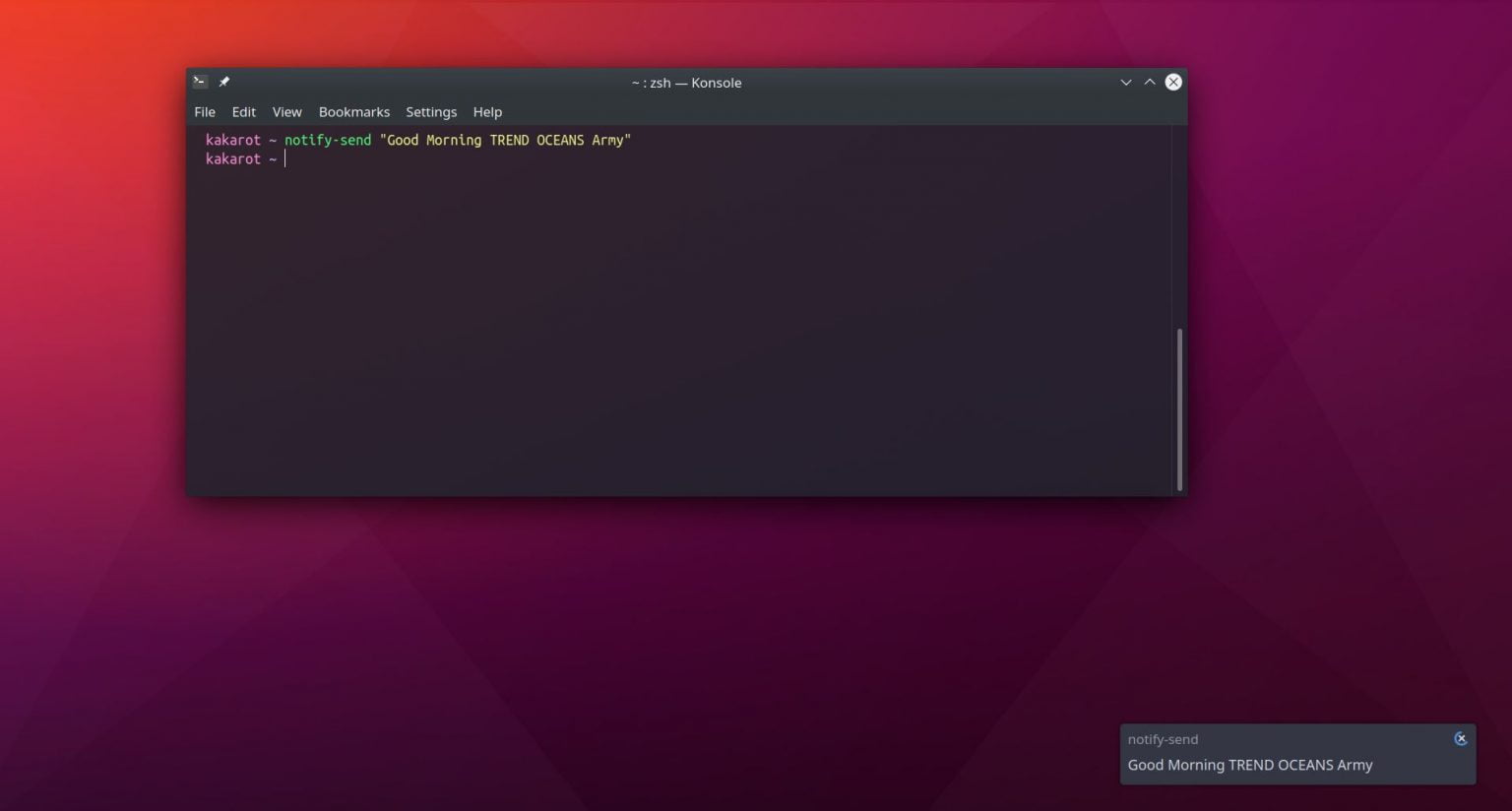 Notify-Send: Set Custom Desktop Notifications in Ubuntu - TREND OCEANS