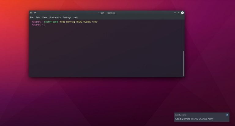 Notify-Send: Set Custom Desktop Notifications in Ubuntu - TREND OCEANS