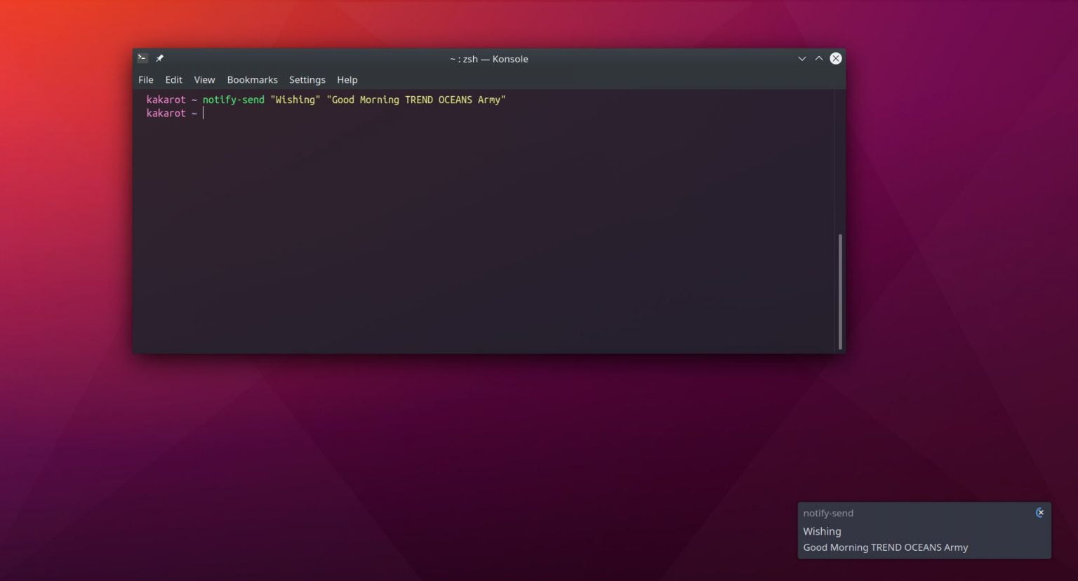 Notify-Send: Set Custom Desktop Notifications in Ubuntu - TREND OCEANS