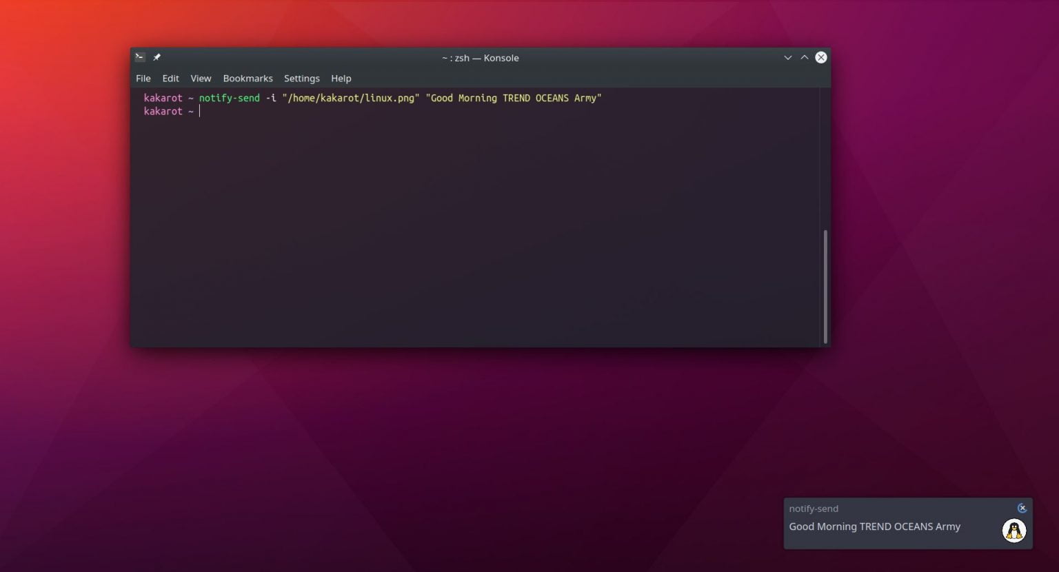 Notify-Send: Set Custom Desktop Notifications in Ubuntu - TREND OCEANS