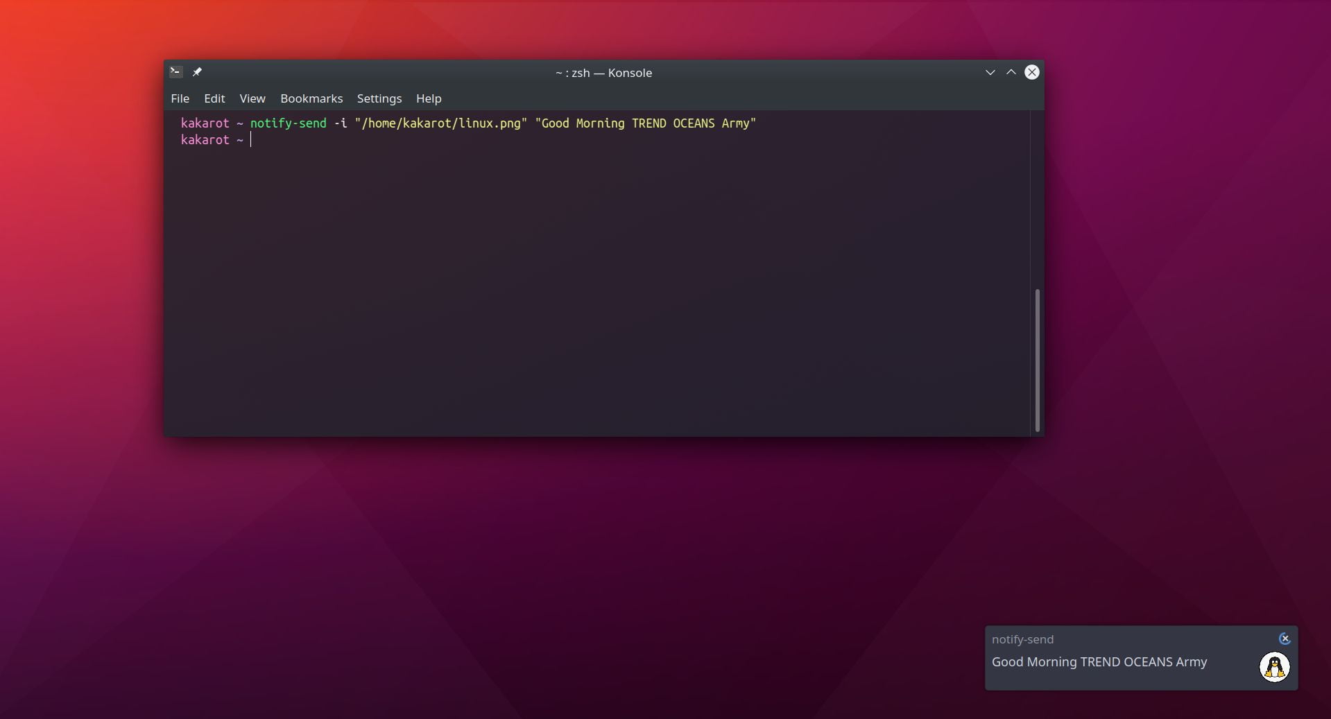 Notify-Send: Set Custom Desktop Notifications in Ubuntu - TREND OCEANS