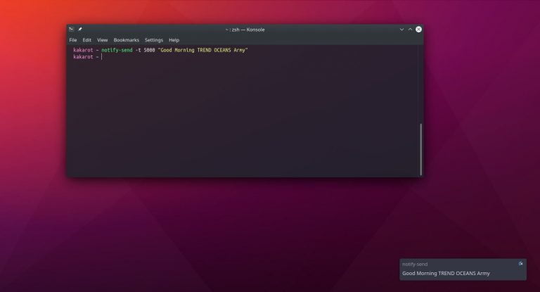 Notify-Send: Set Custom Desktop Notifications in Ubuntu - TREND OCEANS