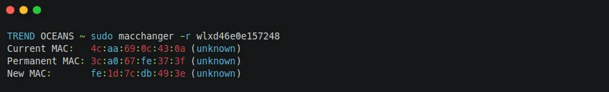 How to Change MAC Address in Linux - TREND OCEANS