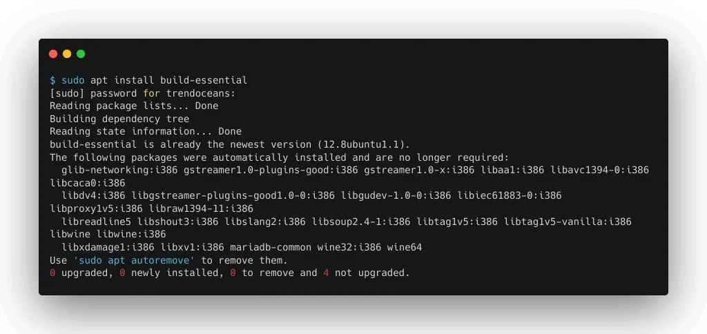 How to Write and Compile a C Program in Linux - TREND OCEANS