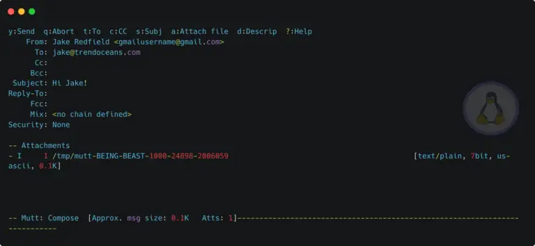 How to Install and Configure Mutt Command-Line Email Client - TREND OCEANS