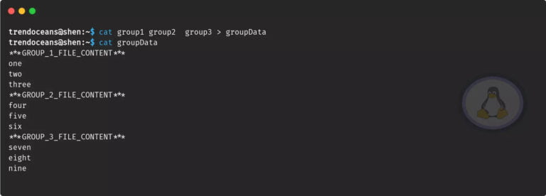 How to use cat and tac command in Linux - TREND OCEANS