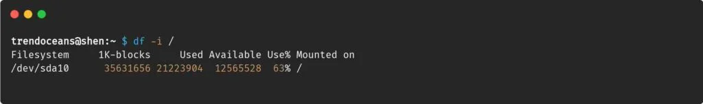 Complete guide on Inode number in Linux with an examples - TREND OCEANS