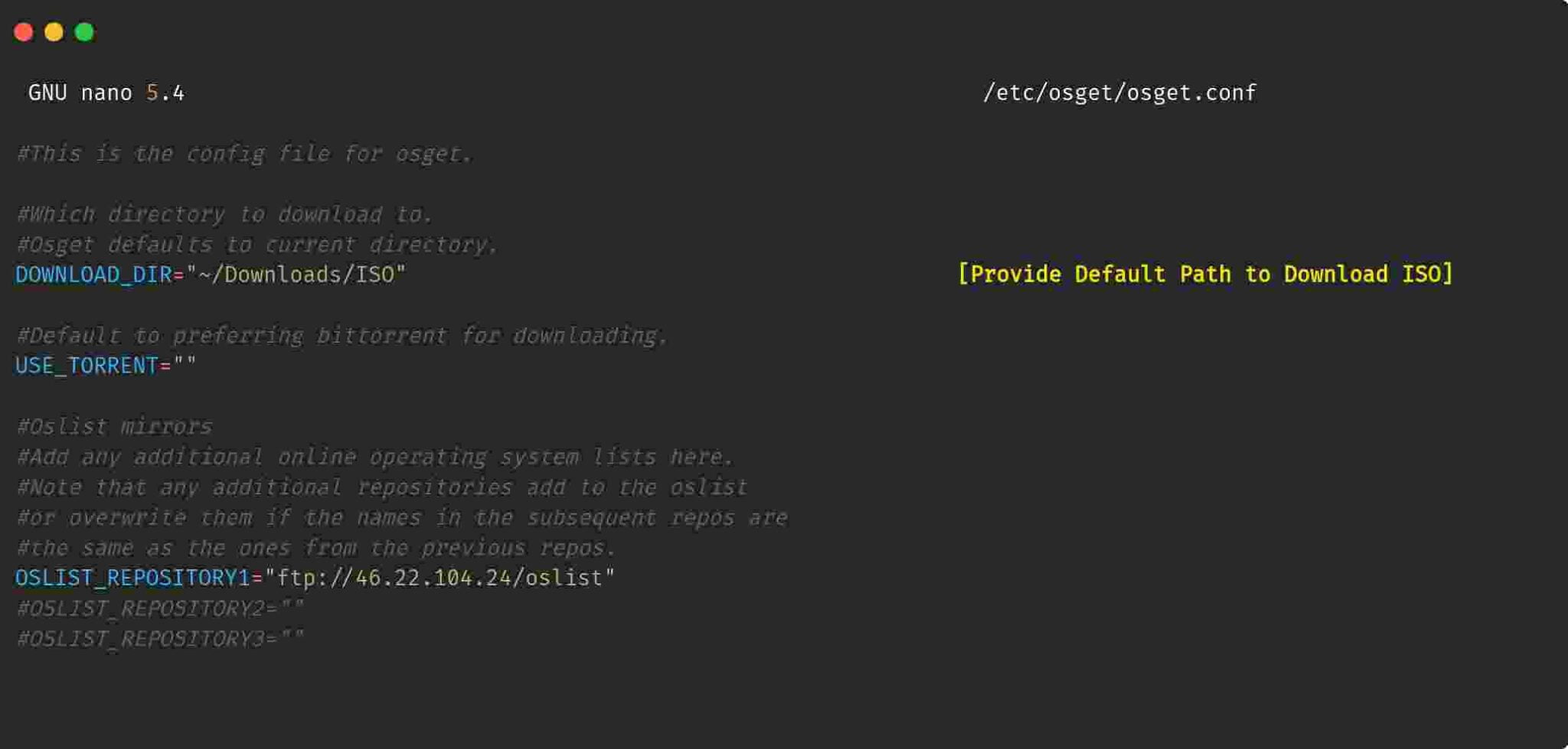 Download Linux distributions from a terminal using the OSGET utility ...