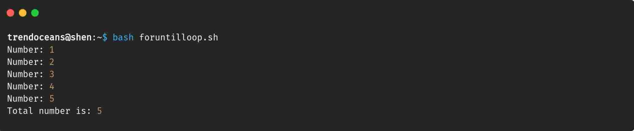 How To Add Or Implement Counter In Bash Scripting Trend Oceans