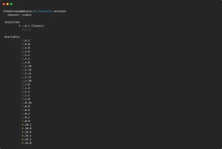 Install Nim Programming Language On Linux Trend Oceans 1362