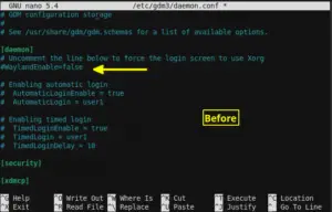 How to Enable X11 and Disable Wayland Window System - TREND OCEANS