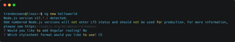 How to Install Angular Js on Linux - TREND OCEANS