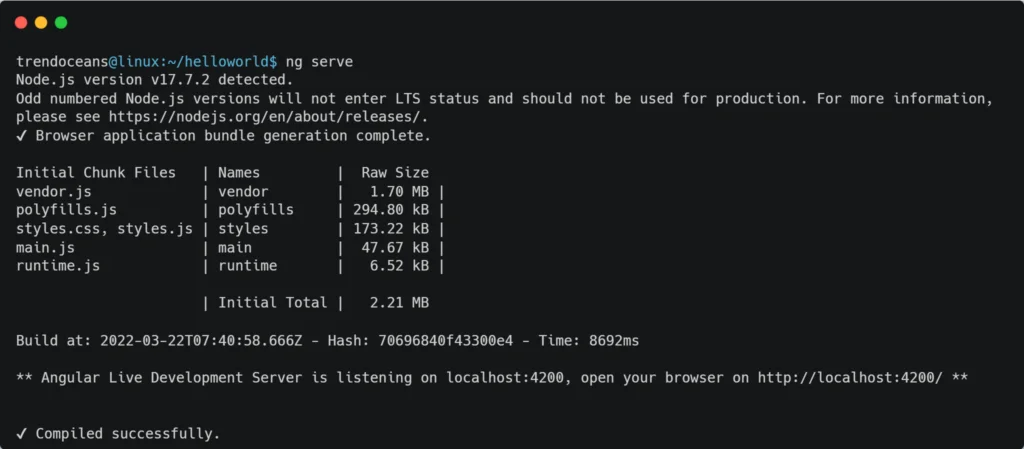 How to Install Angular Js on Linux - TREND OCEANS