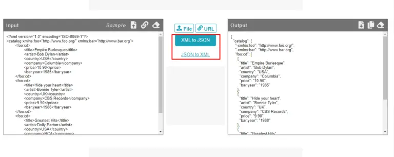 A guide for developers on how to convert XML files to JSON - TREND OCEANS