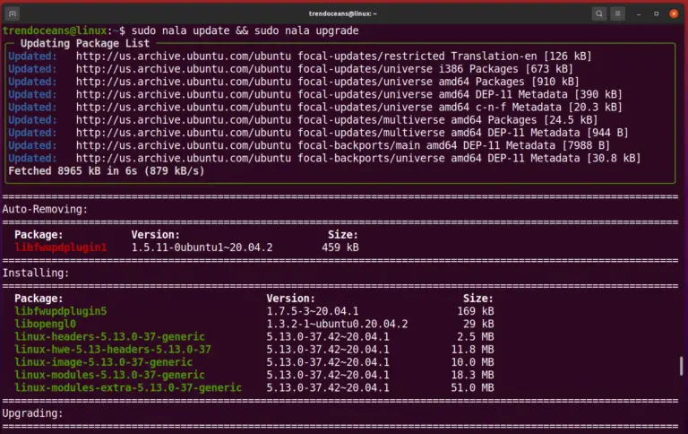 Nala A Beautiful And Structured Frontend For The Apt Package Manager