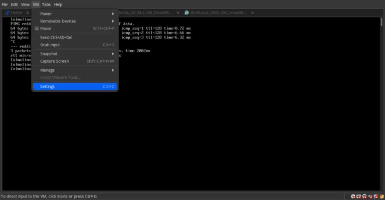 How to resolve VMware Workstation no Internet connection - TREND OCEANS How to resolve VMware Workstation no Internet connection - TREND OCEANS