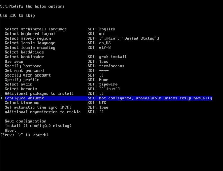 Arch Linux text-based Installer gets a new update - TREND OCEANS