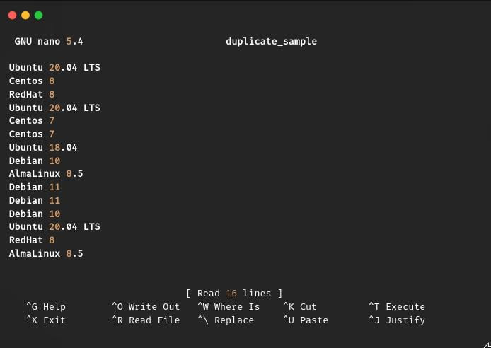 How To Remove Duplicate Lines In A Text File TREND OCEANS