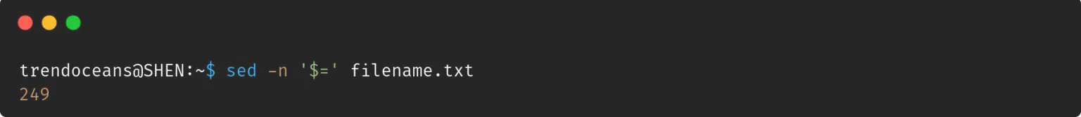 5 different ways to count the number of lines from a file - TREND OCEANS