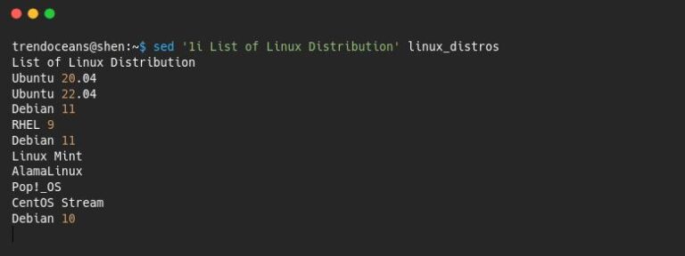 The Quickest Way to Append Text at the Beginning of a File in Linux ...