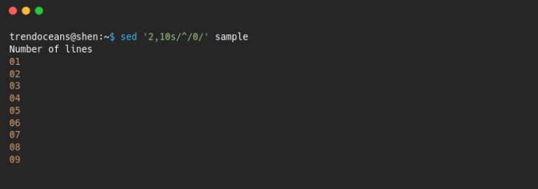 The Quickest Way To Append Text At The Beginning Of A File In Linux