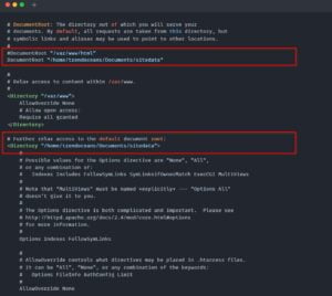 How to Change Default Root Directory of Apache Web Server - TREND OCEANS