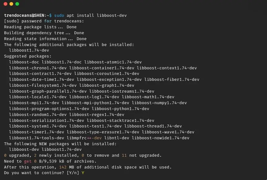 How To Install The Boost Library In C On Ubuntu Or Any Other Linux