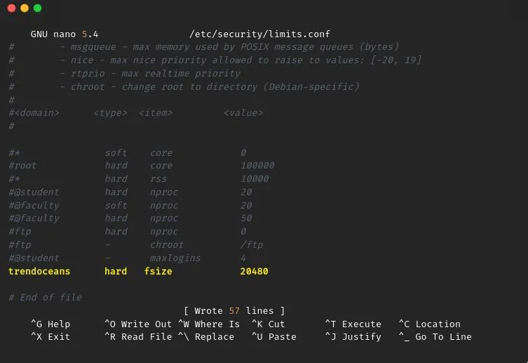 How to fix file size limit exceeded - TREND OCEANS