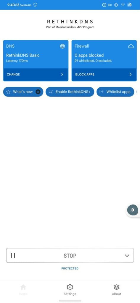 RethinkDNS: All in one tool to get firewall, adblocker, DNS-over-HTTPS ...