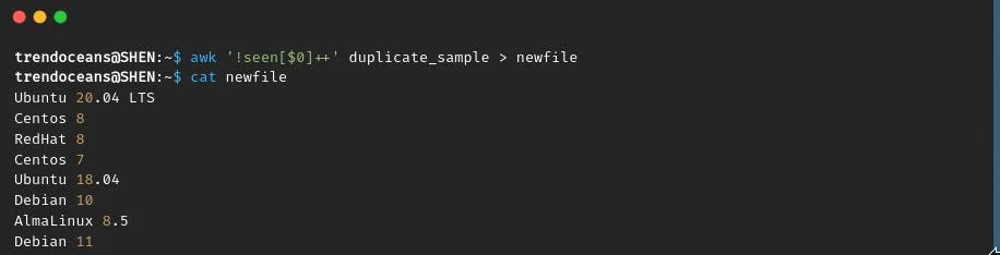 How To Remove Duplicate Lines In A Text File Trend Oceans