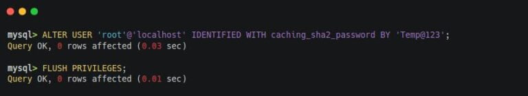 How to Reset MySQL Root Password in Ubuntu and Fix Error 1045 (28000 ...