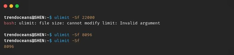 How to fix file size limit exceeded - TREND OCEANS