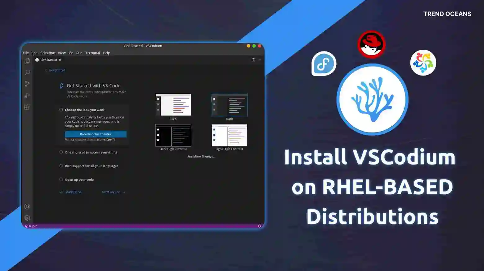 Install VSCodium Editor on Fedora, AlmaLinux, and all other RHEL-based ...