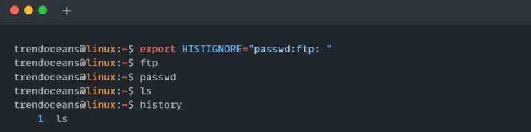 Linux History Command with Advance Examples - TREND OCEANS