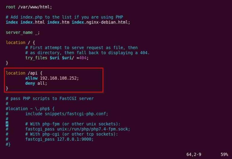 How to Allow/Restrict Access by IP Address in NGINX - TREND OCEANS