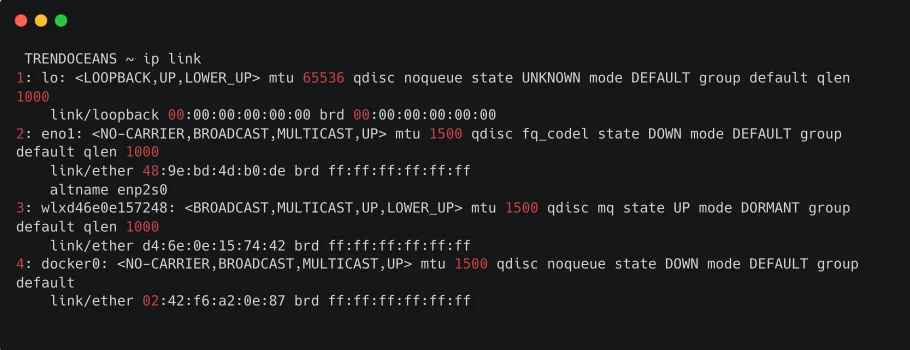 How to Change MAC Address in Linux - TREND OCEANS