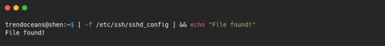 How do I Check if a Directory or File exists in a Bash Shell Script? - TREND OCEANS